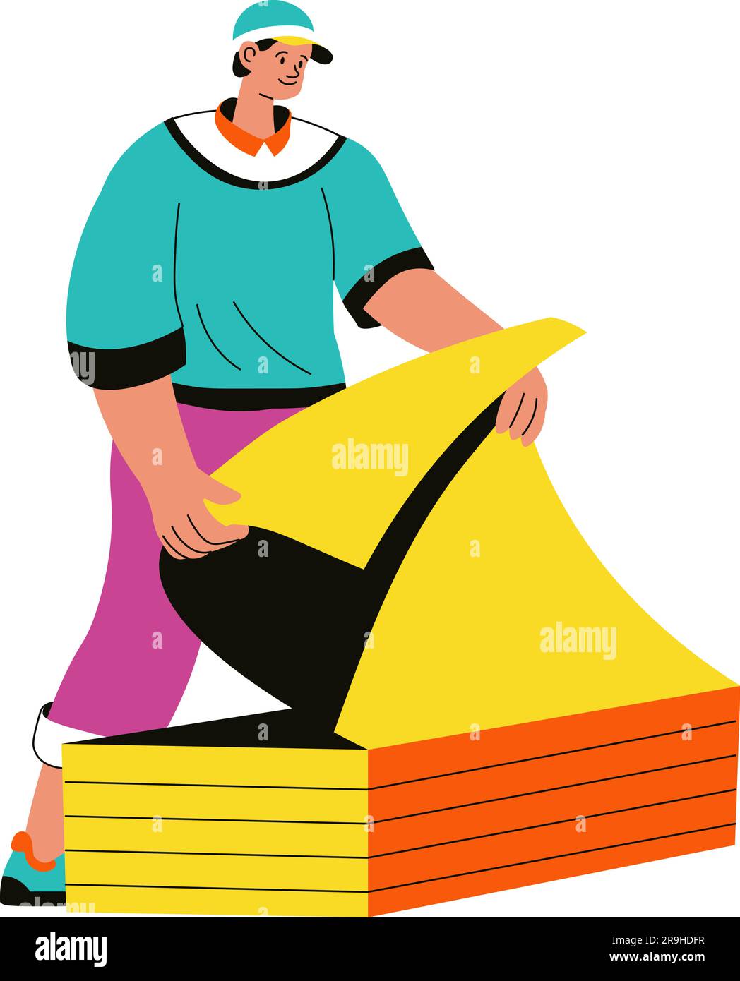 Happy post it notes school Stock Vector Images - Alamy