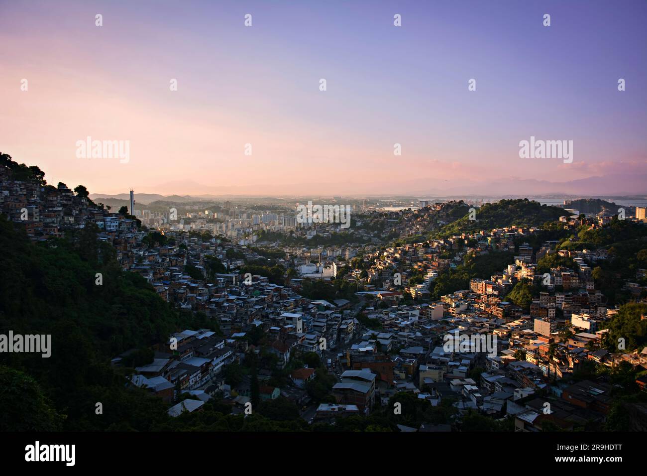 Favelas view hi-res stock photography and images - Alamy