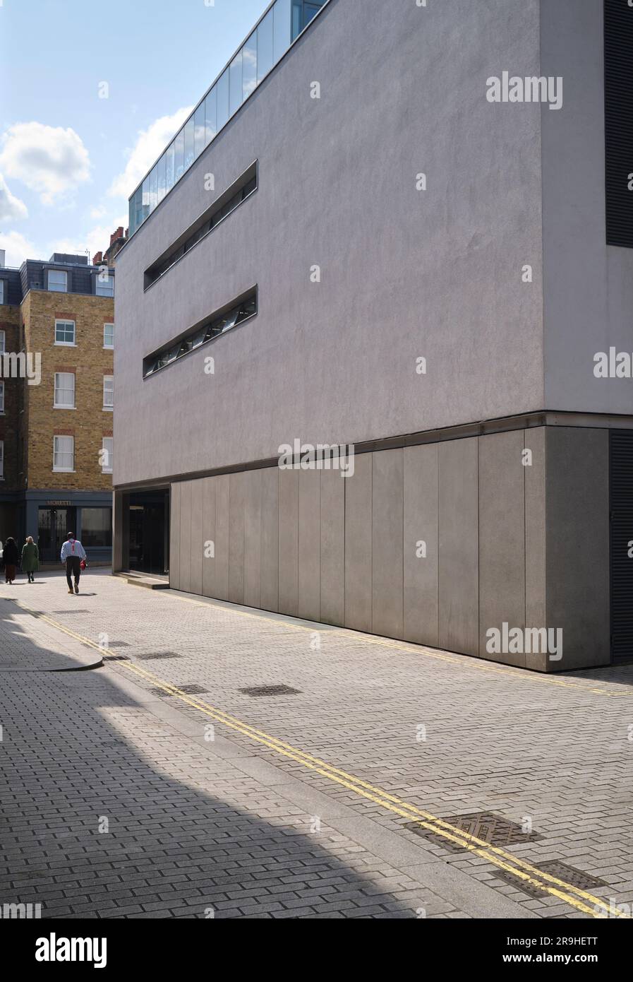 White Cube Gallery Masons Yard London England UK Stock Photo - Alamy
