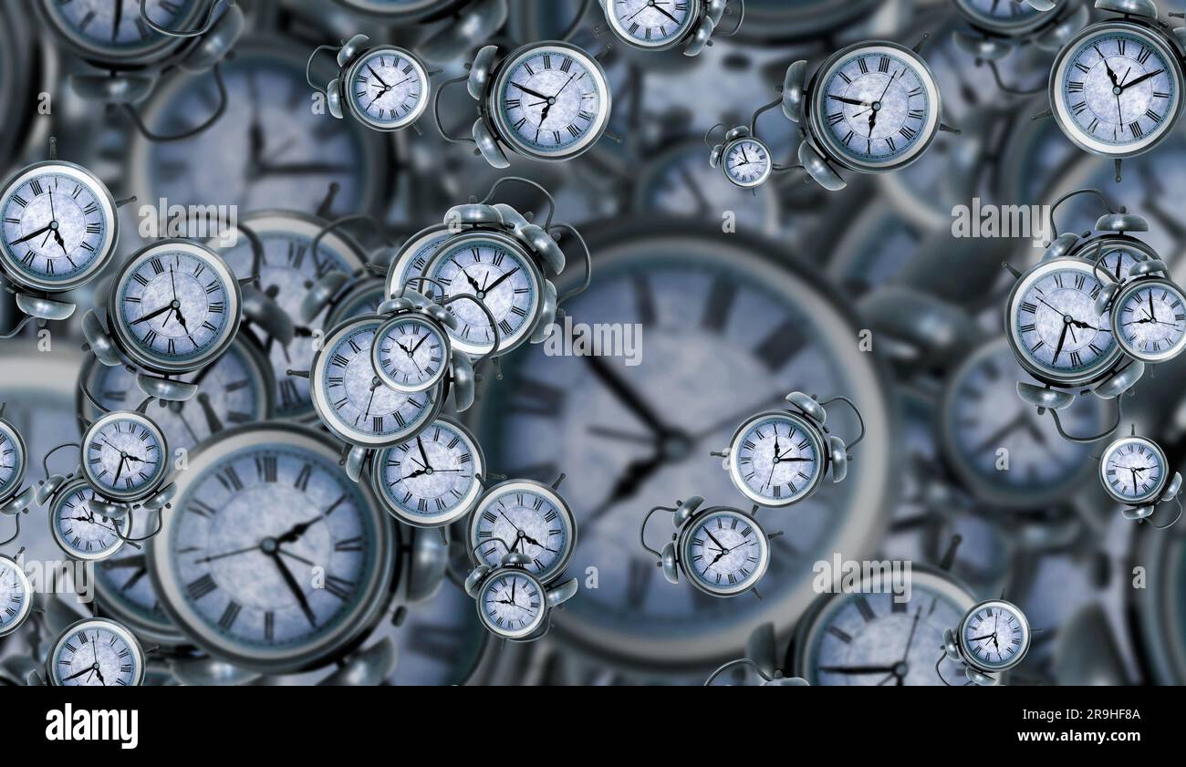 Large set of vintage clock faces. Texture of time, Elegant collection ...