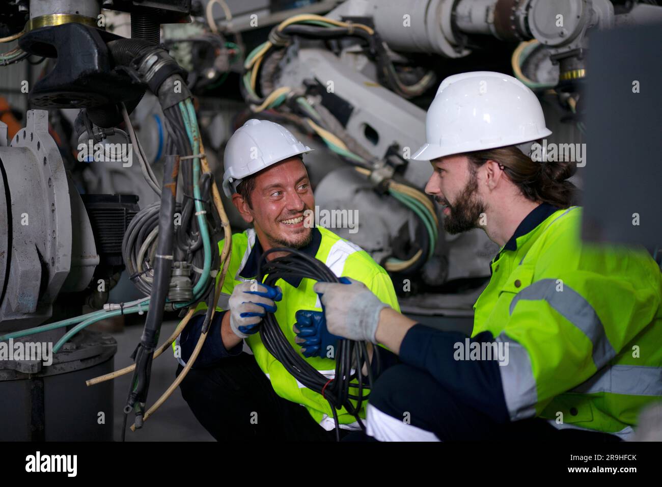 Factory robotics hi-res stock photography and images - Alamy