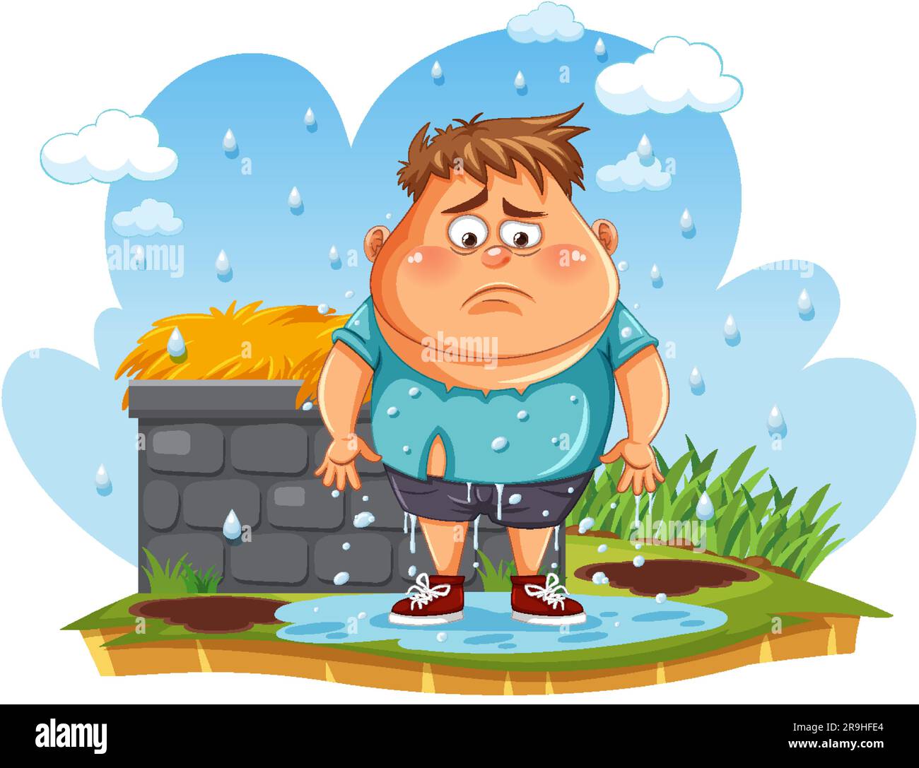 Sad Person Clipart