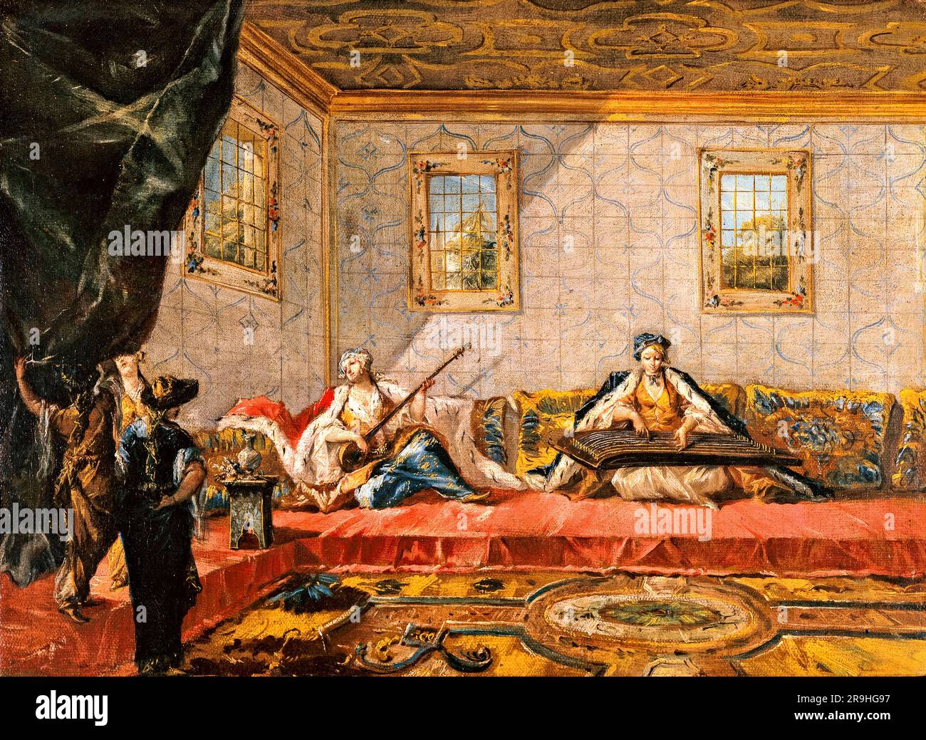 Harem painting hi-res stock photography and images - Alamy
