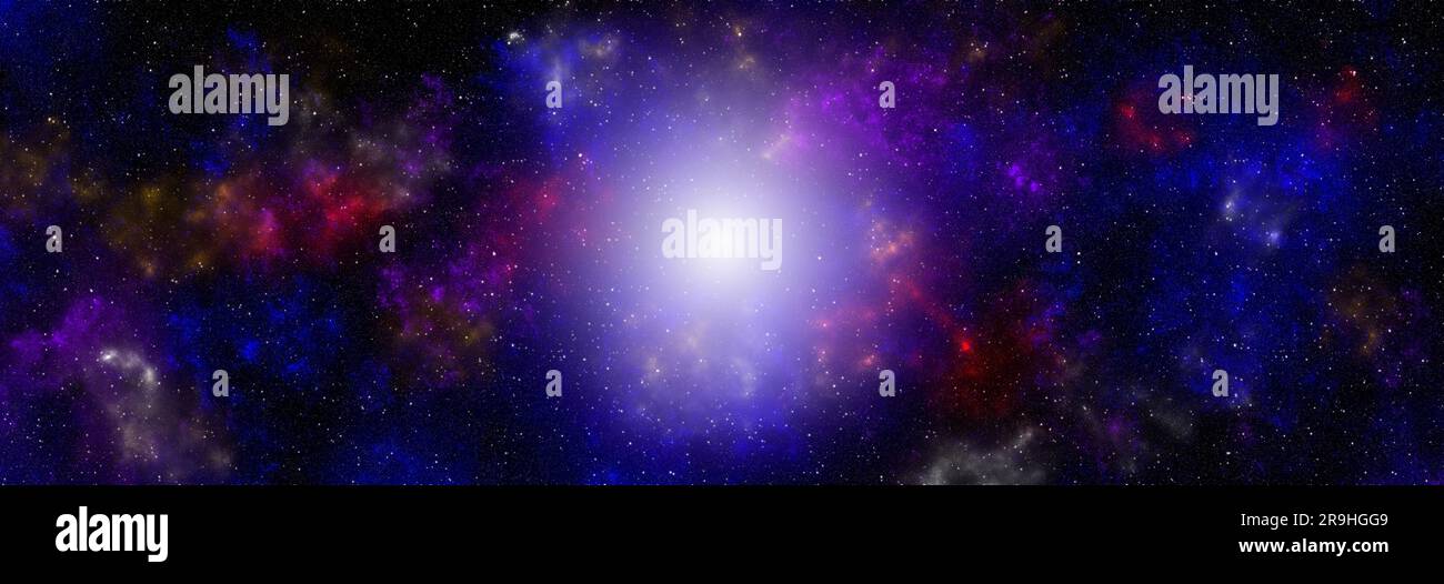 Cosmic art background. Planets and galaxy, science fiction wallpaper ...
