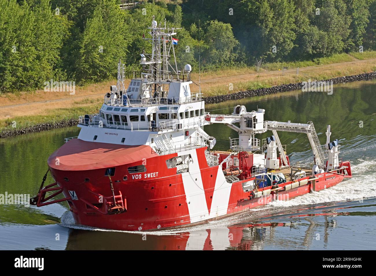 Offshore Support Ship VOS SWEET Stock Photo - Alamy
