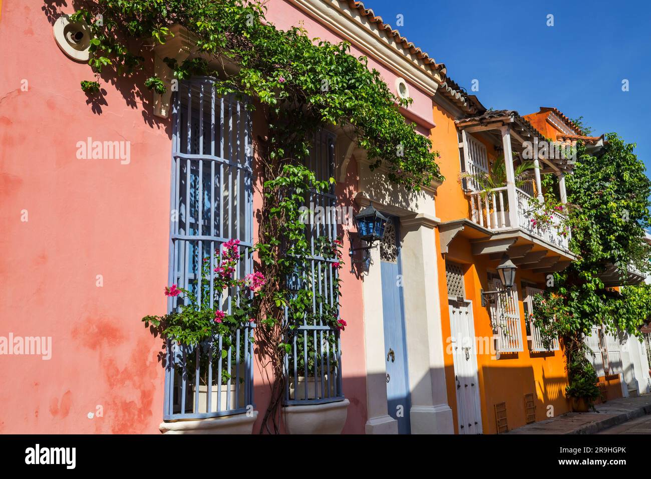 View of ancient city Cartagena de Indias, Colombia Stock Photo - Alamy