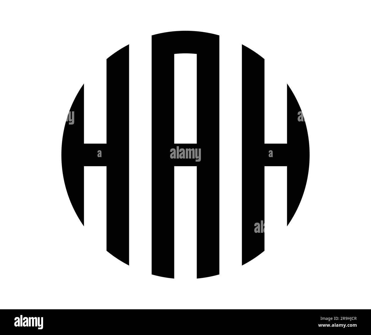 Hah vector logo hi-res stock photography and images - Alamy