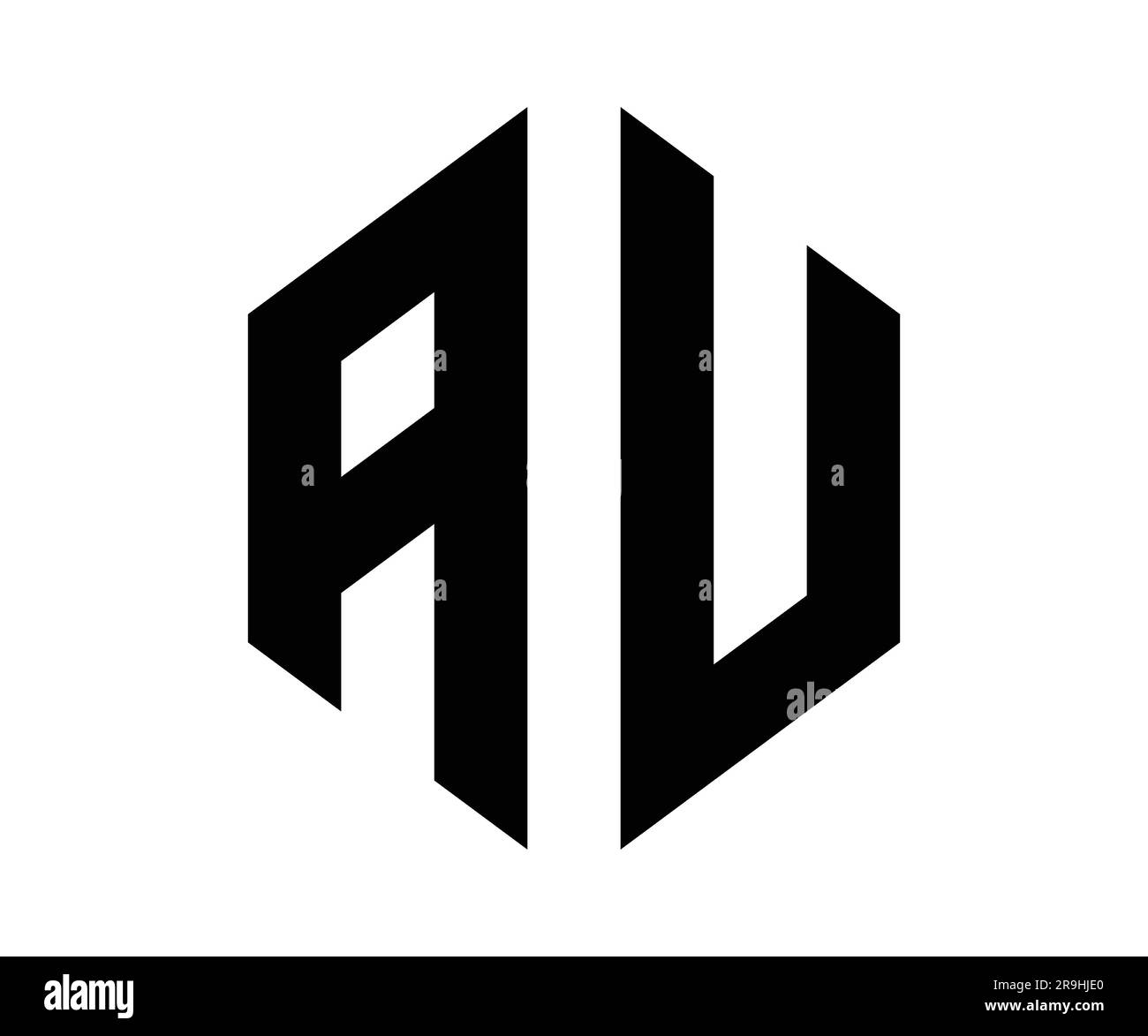 Au vector logo hi-res stock photography and images - Alamy