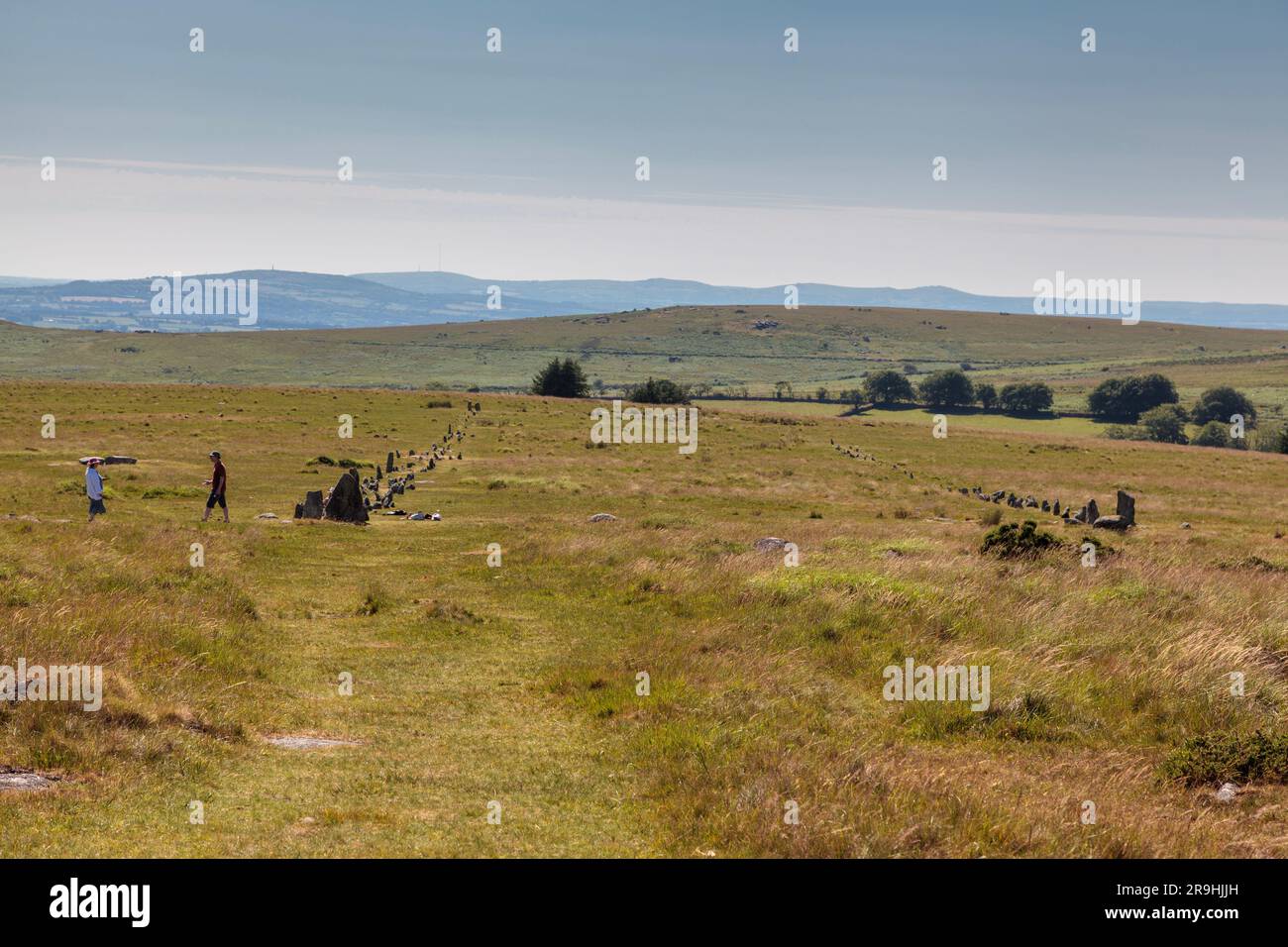 Merrivale Prehistoric Settlement, western Dartmoor, Princetown ...