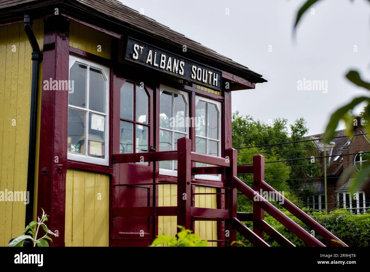 Old style signal box hi-res stock photography and images - Alamy