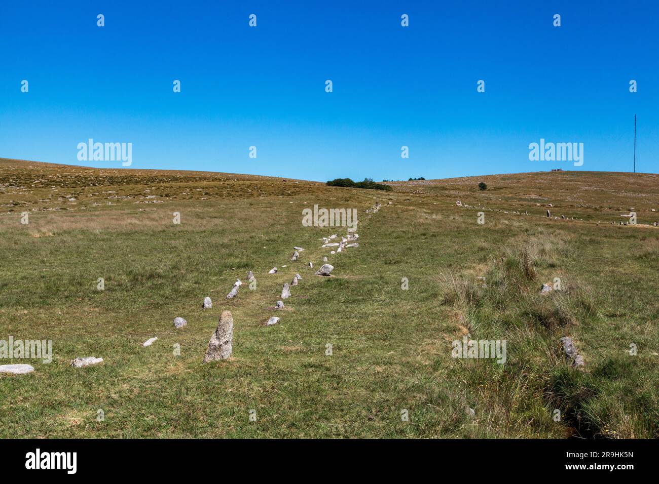 Merrivale Prehistoric Settlement, western Dartmoor, Princetown ...