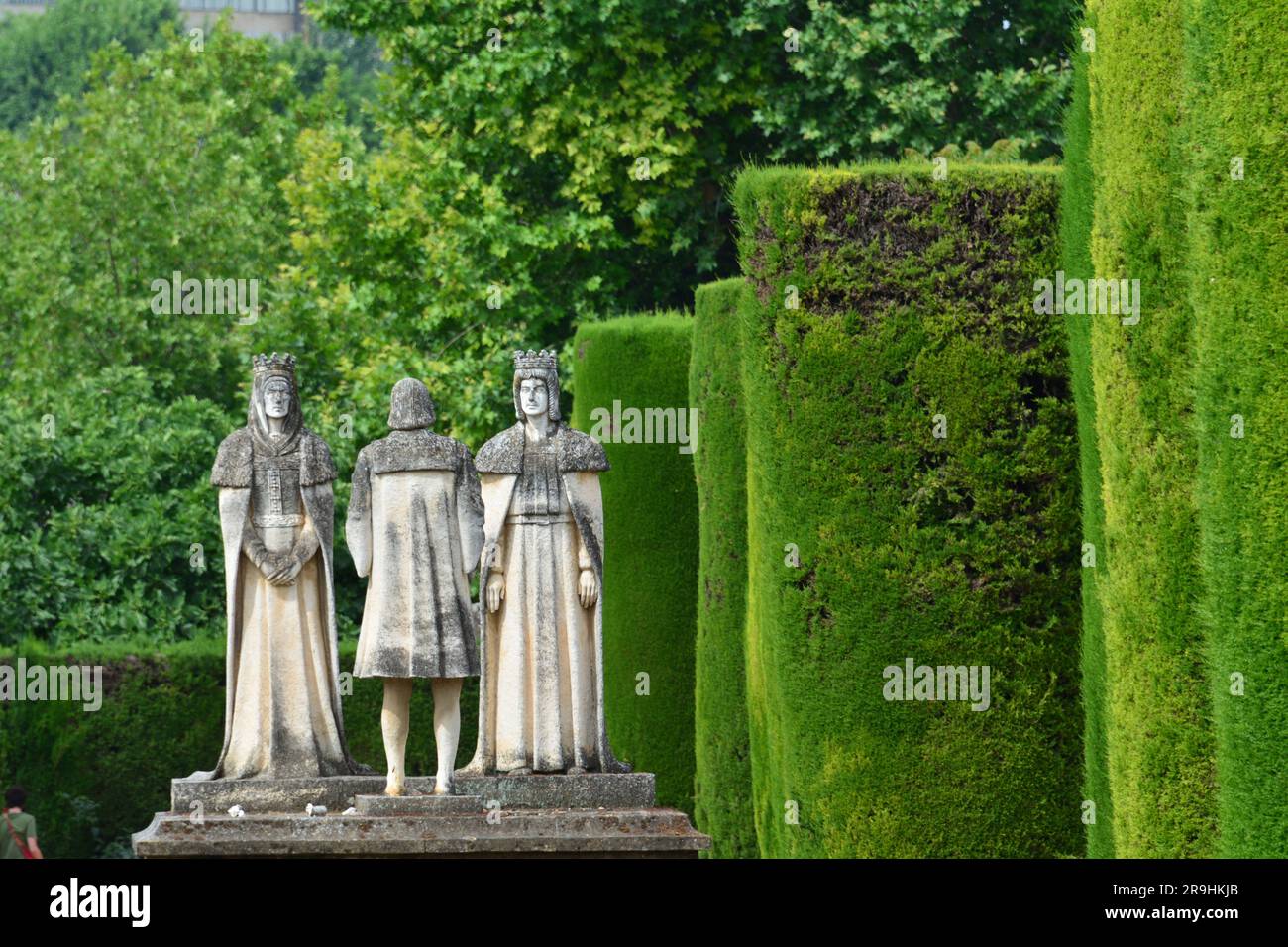 SPAIN. ANDALOUSIA. CORDOBA. THE ALCAZAR BUIT BY ALFONSO XI IN 1328 ...