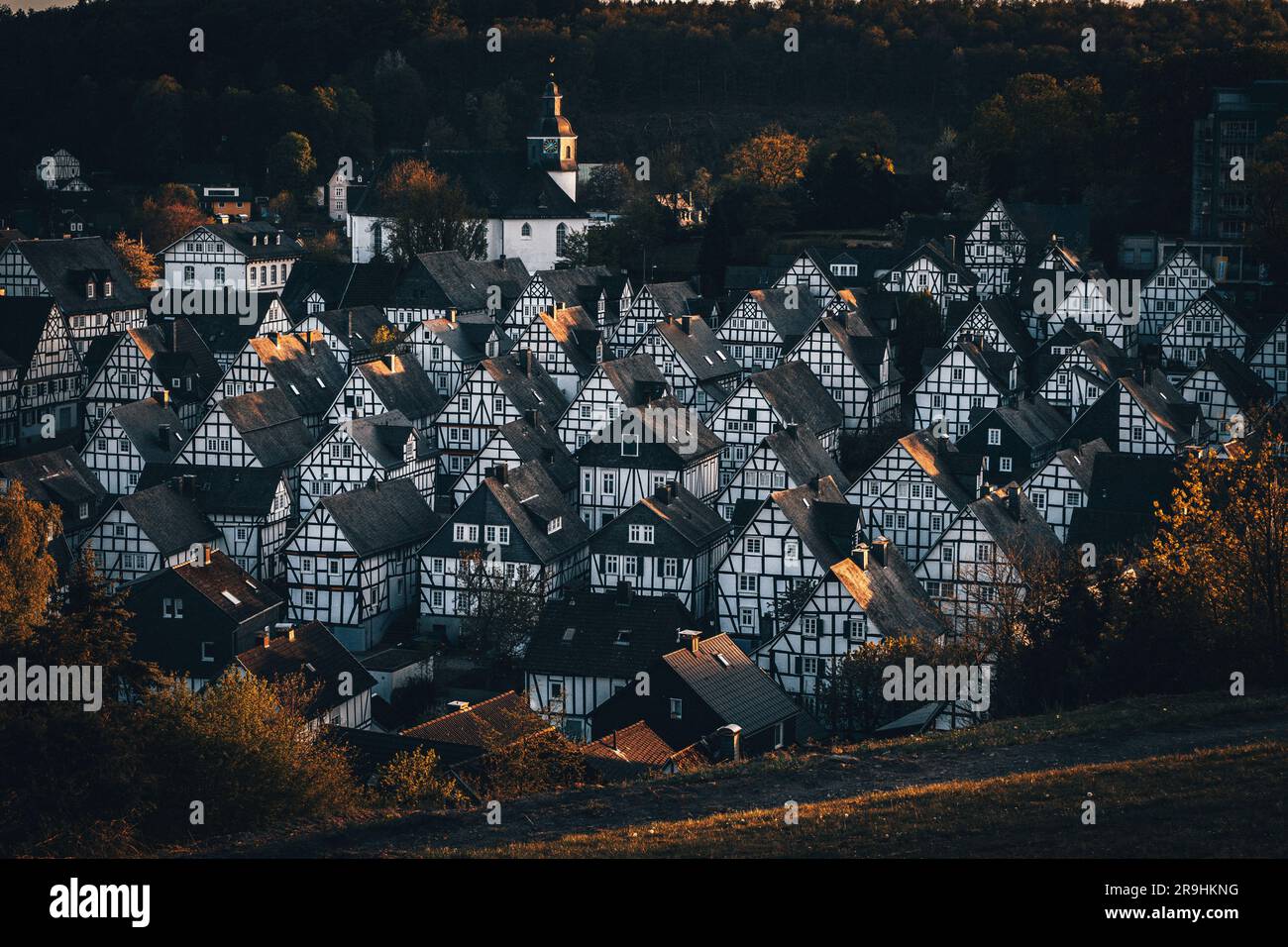 Freudenberg germany houses timber hi-res stock photography and images ...