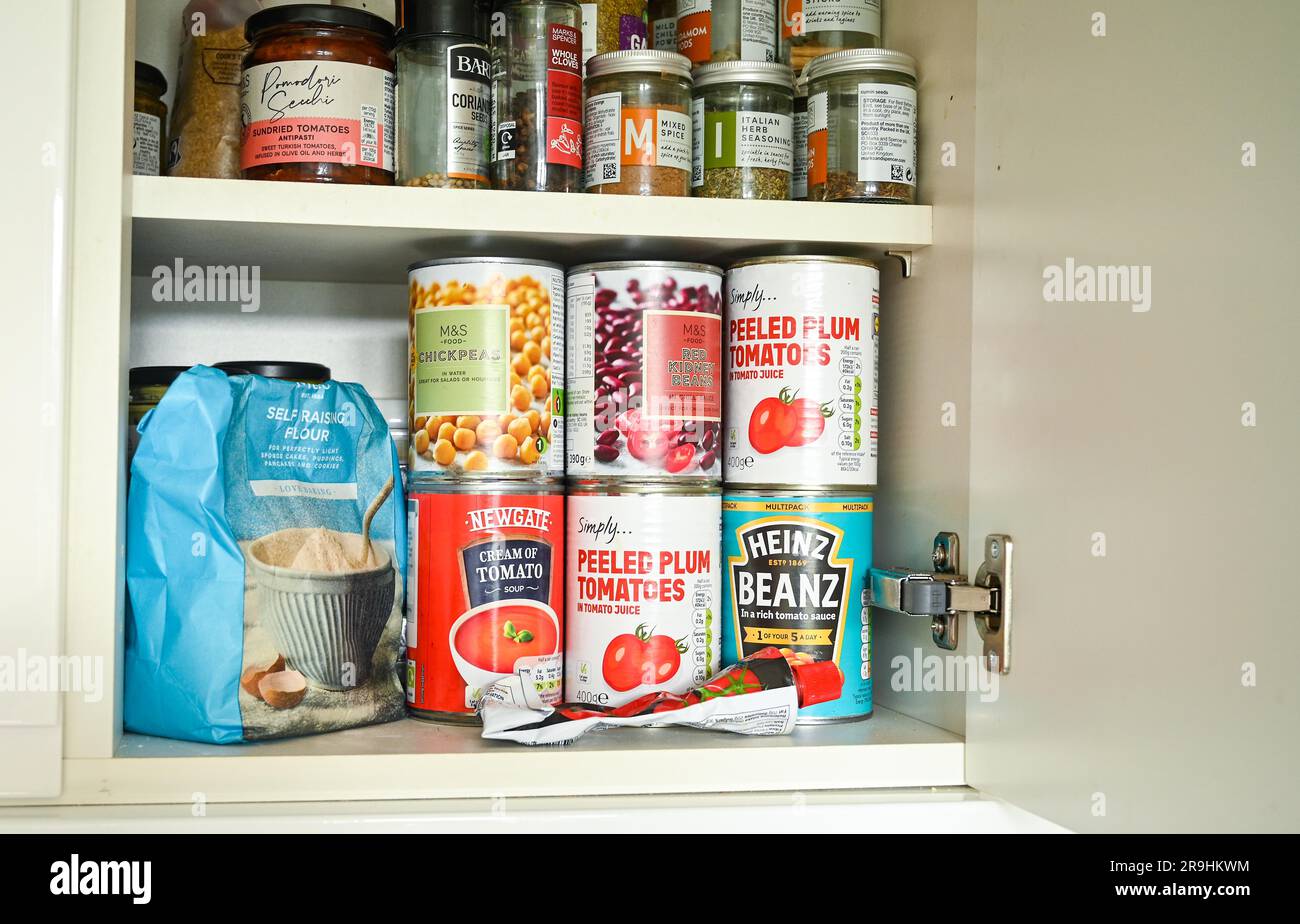 Food cupbaord hi-res stock photography and images - Alamy