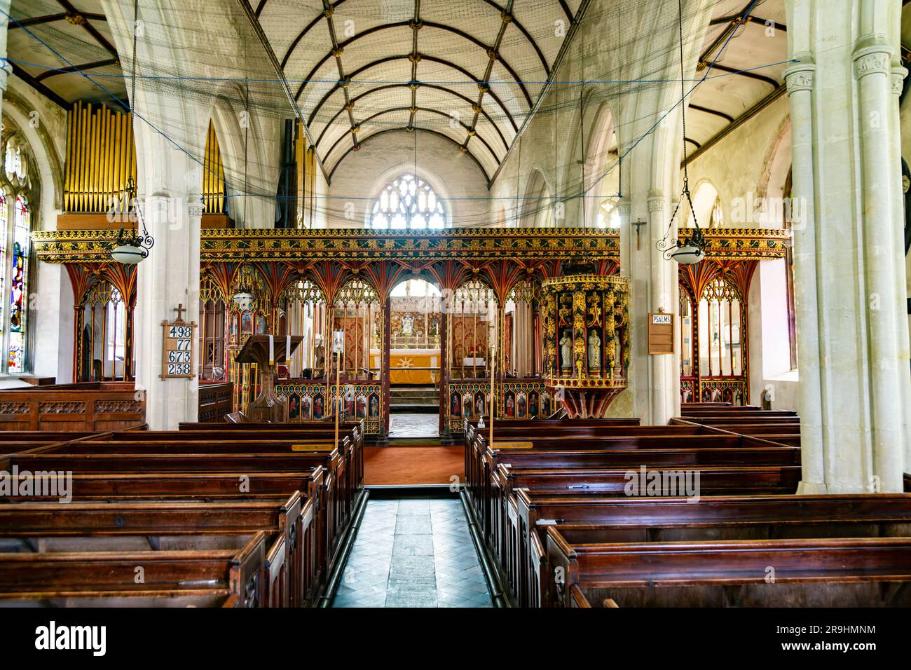 Village building altar pulpit hi-res stock photography and images - Alamy