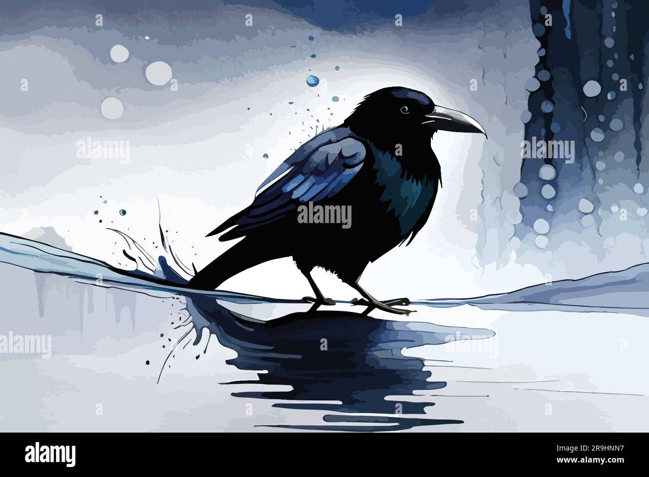 Despair painting Stock Vector Images - Alamy