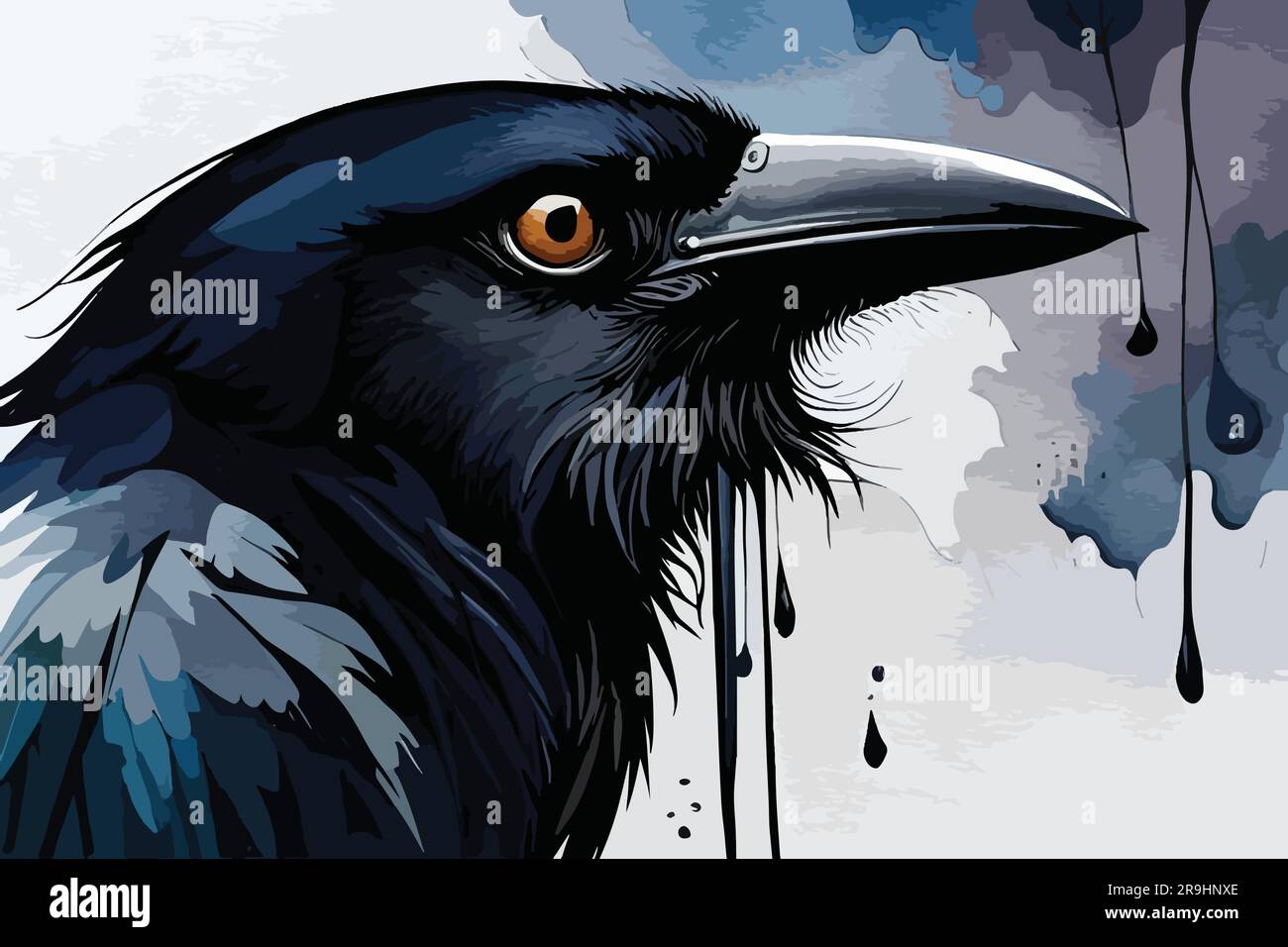 Despair painting Stock Vector Images - Alamy