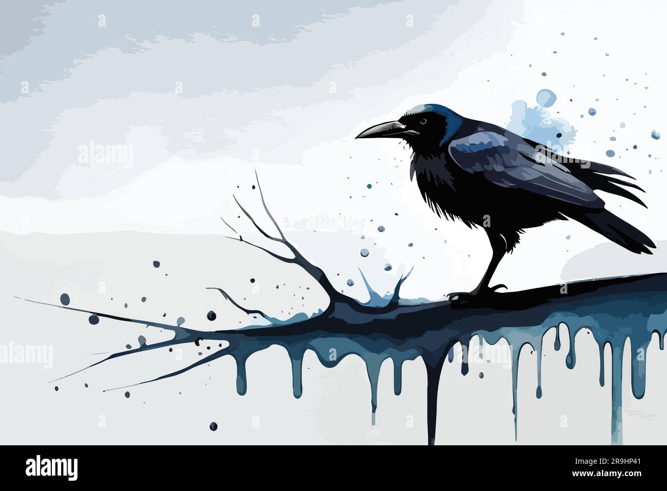 Despair painting Stock Vector Images - Alamy