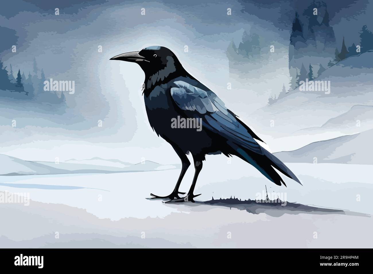 Despair painting Stock Vector Images - Alamy