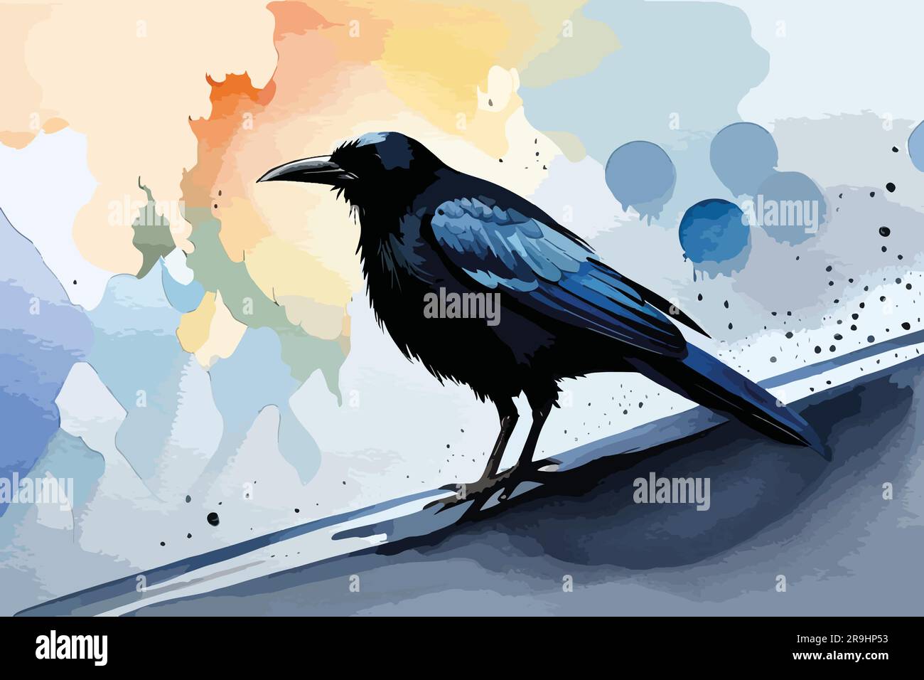 Despair painting Stock Vector Images - Alamy