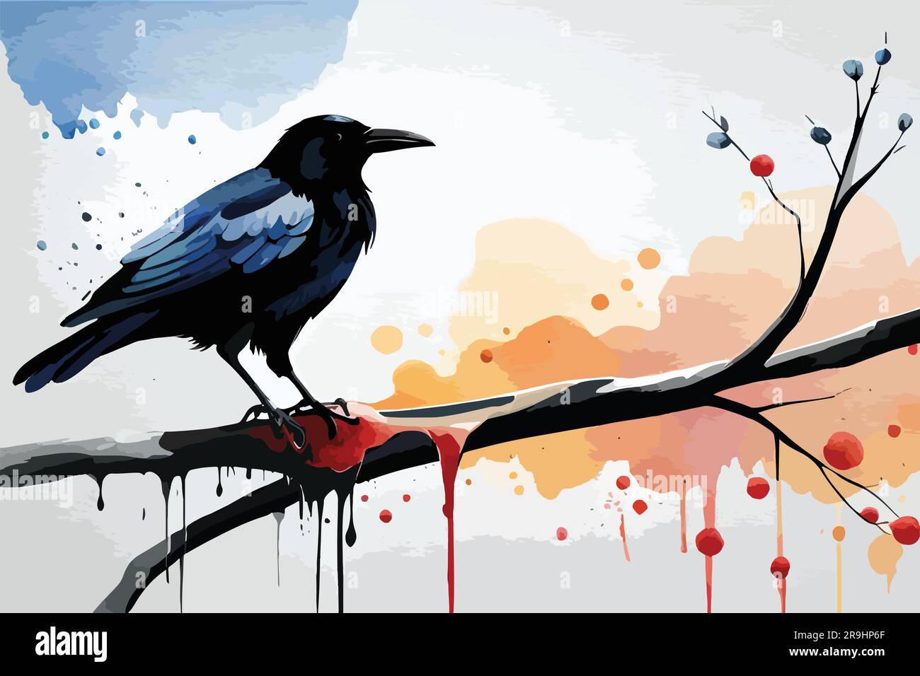 Despair painting Stock Vector Images - Alamy