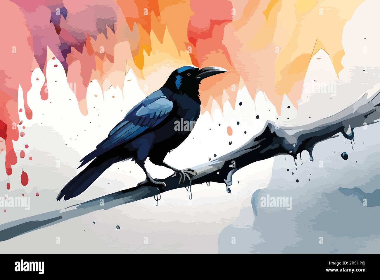 Despair painting Stock Vector Images - Alamy