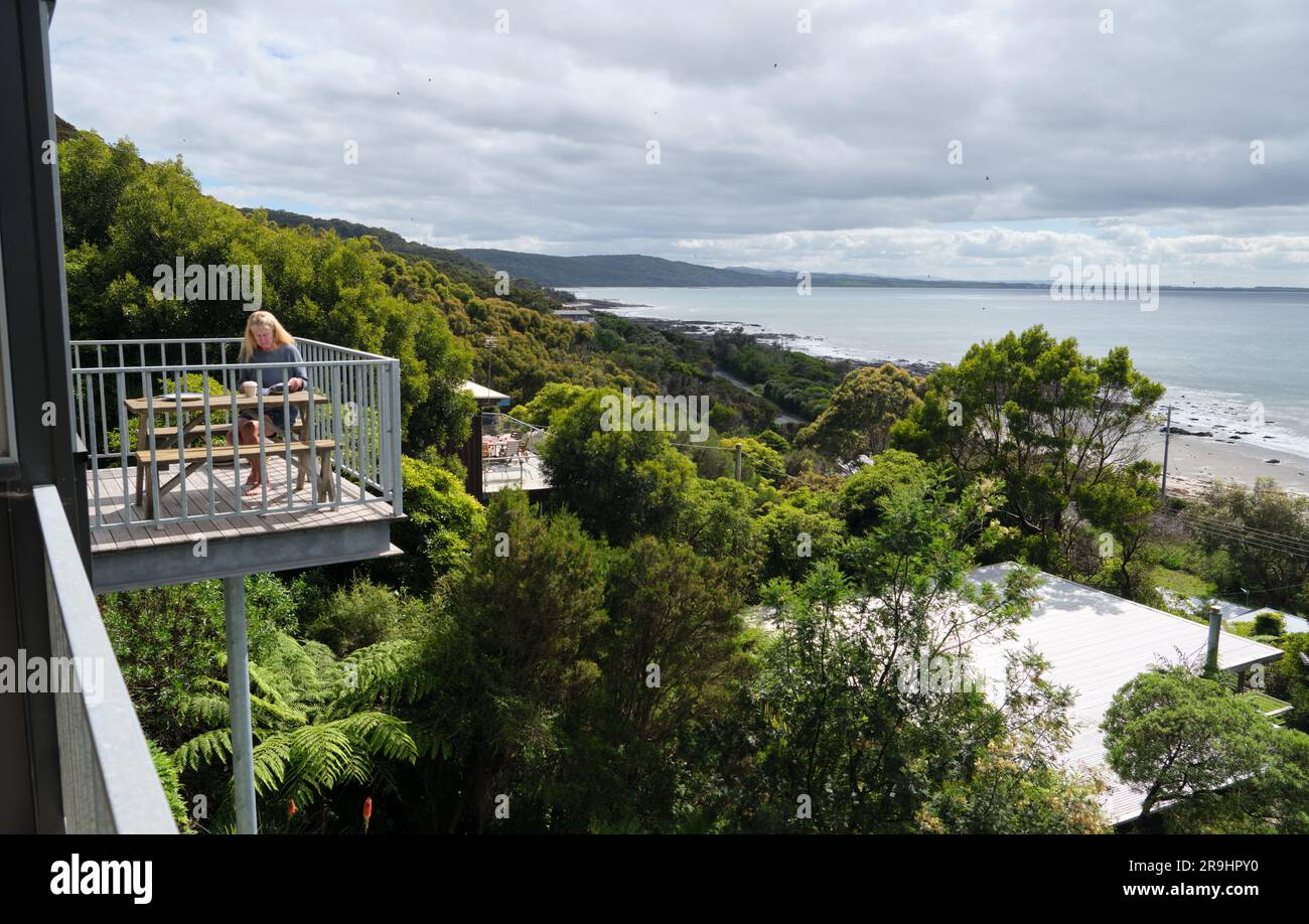 Sea view balcony hi-res stock photography and images - Alamy