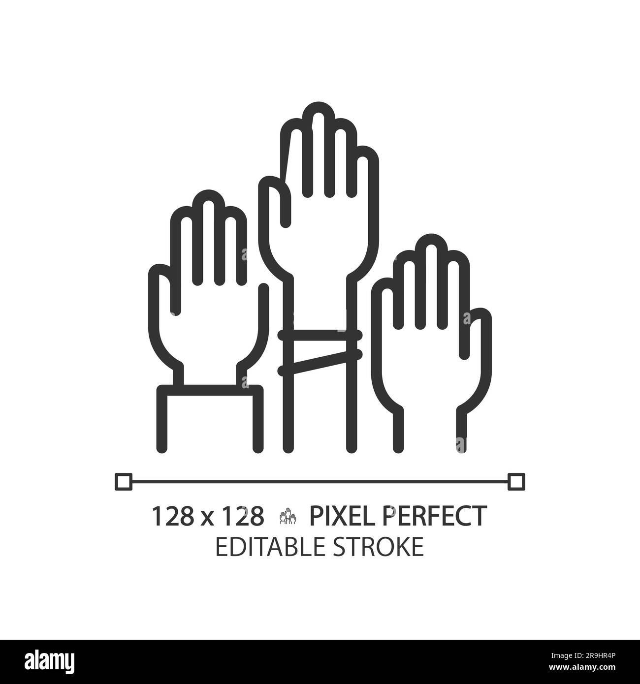 People line vote Black and White Stock Photos & Images - Alamy