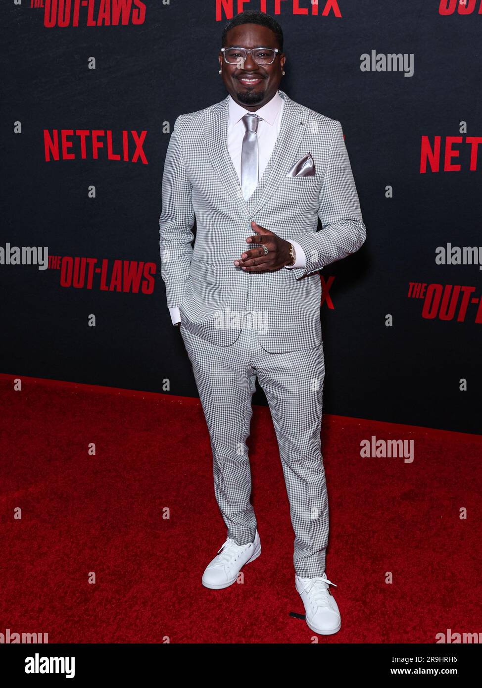 LOS ANGELES, CALIFORNIA, USA - JUNE 26: American actor and comedian Lil Rel Howery arrives at ...