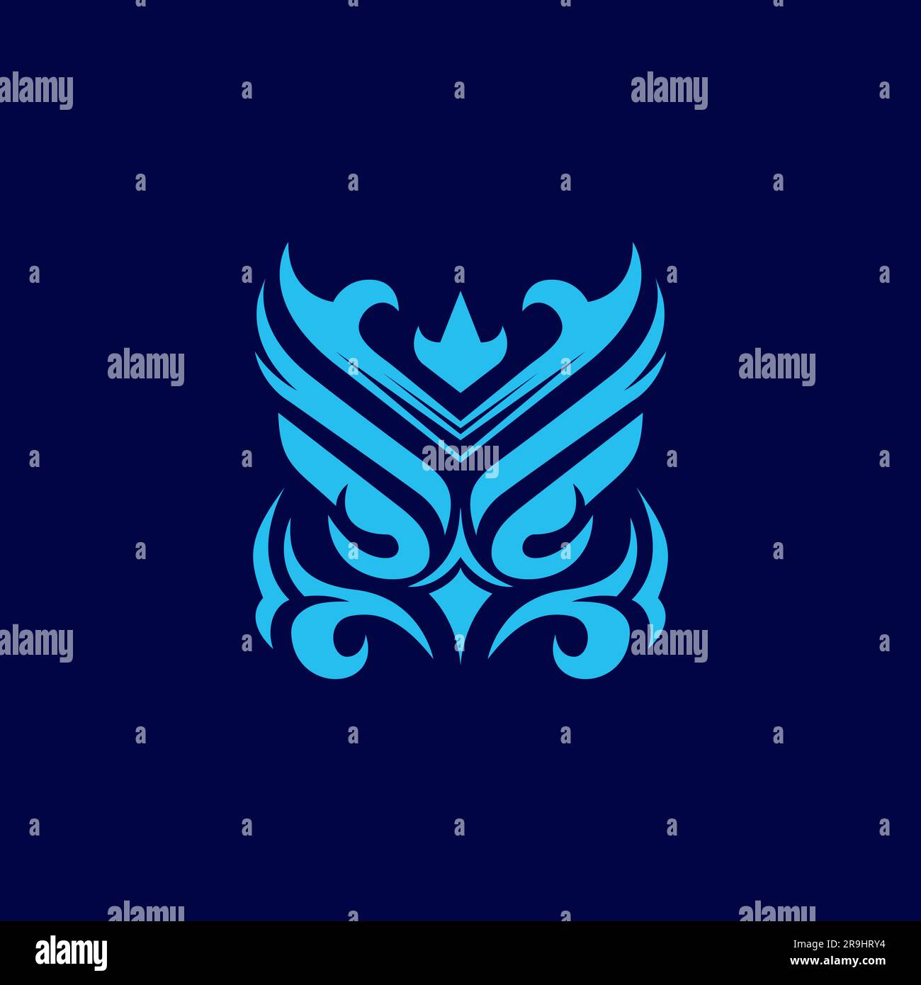 Bird angry logo simple and strong design Stock Vector Image & Art - Alamy