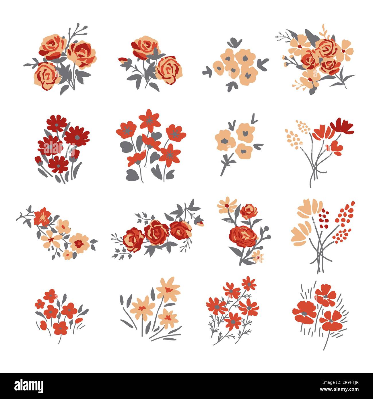 Bunches pattern Cut Out Stock Images & Pictures - Alamy