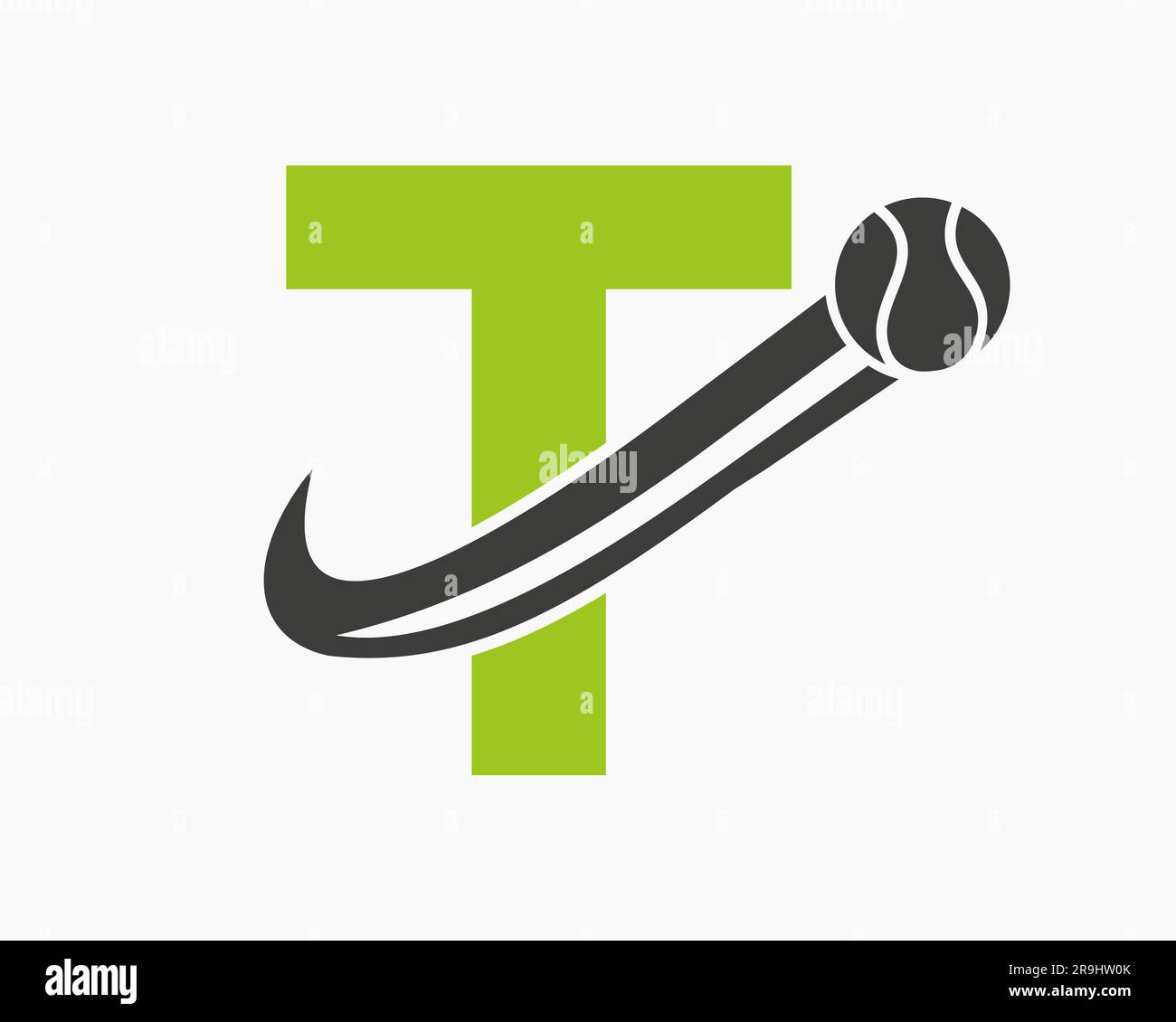 Letter T Tennis Club Logo Design Template. Tennis Sport Academy, Club ...