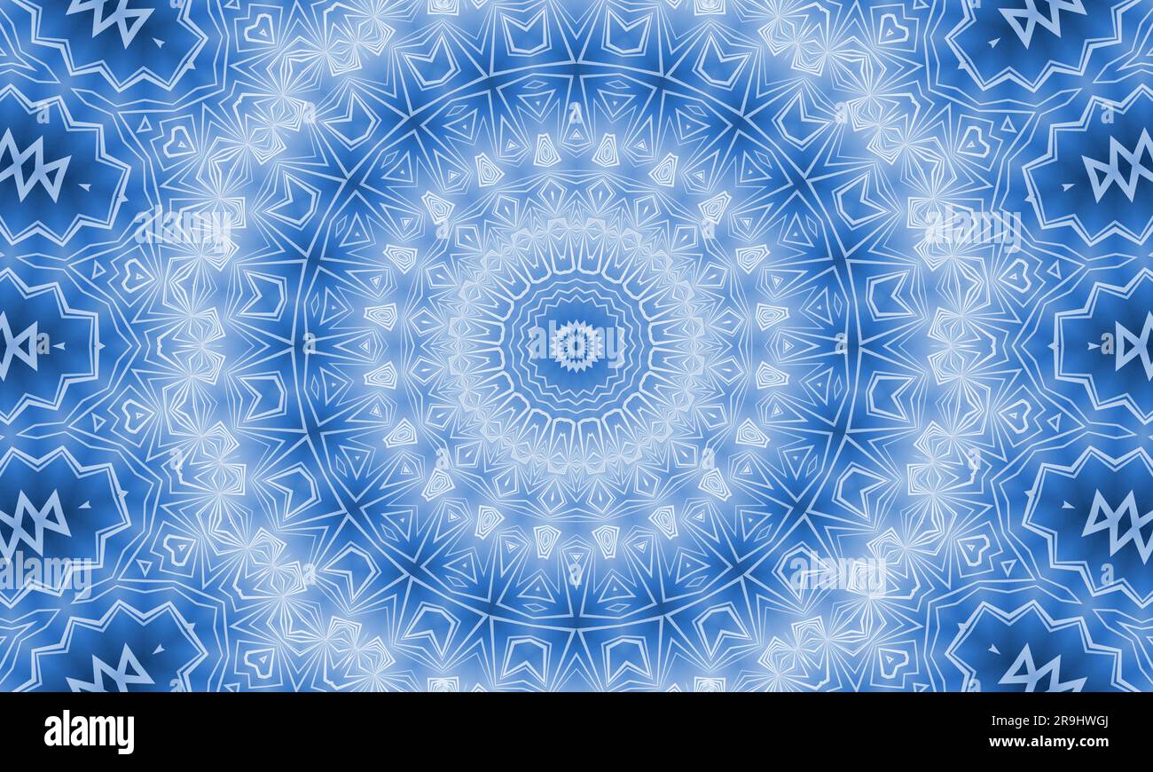 Gradient blue background with abstract radial pattern Stock Photo - Alamy