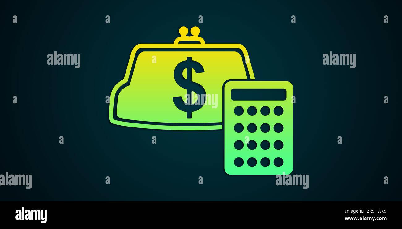 Illustration of a money management concept Stock Photo - Alamy