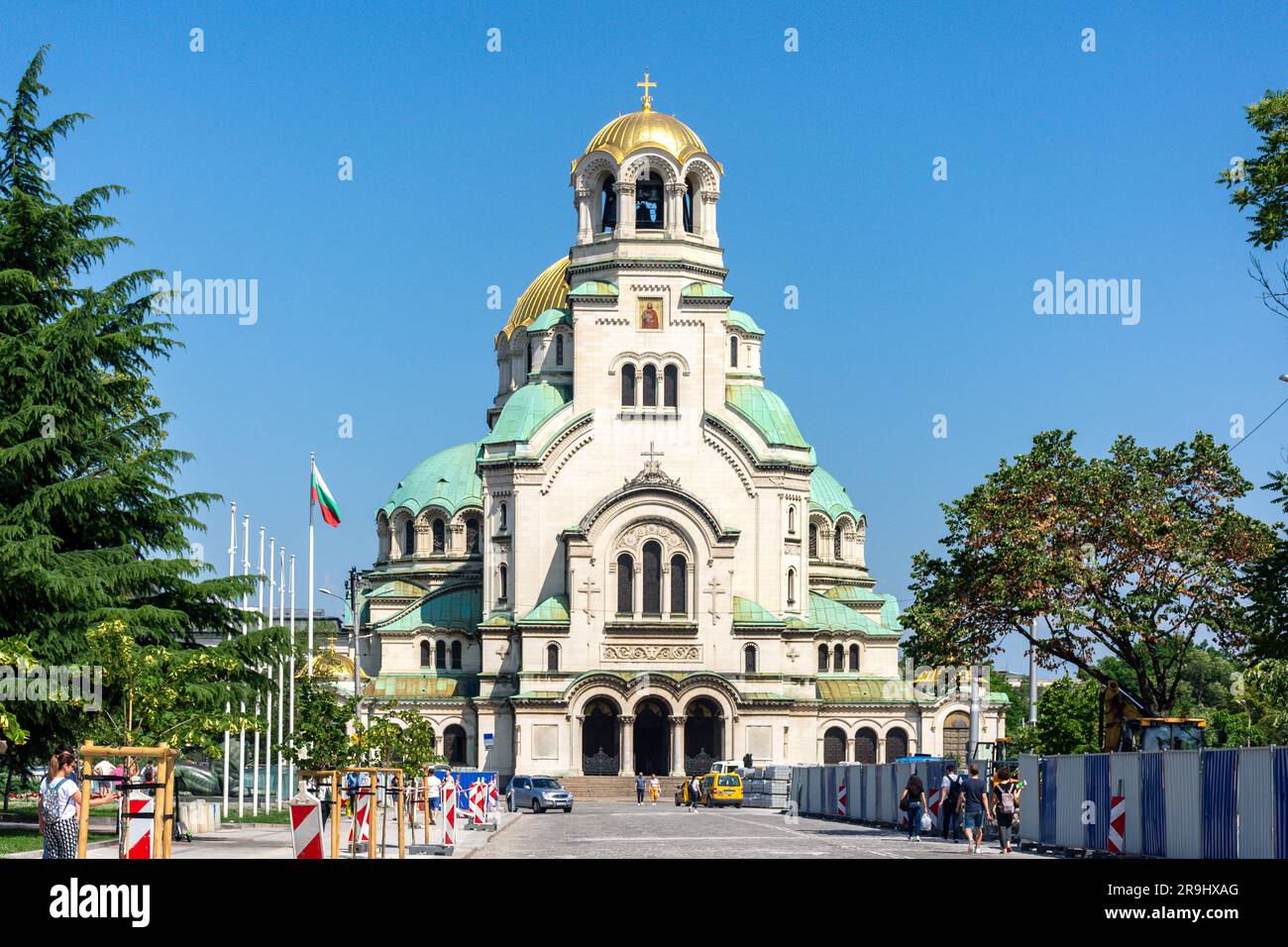 Oborishte street neo byzantine architecture exterior domes ortho hi-res stock photography and ...