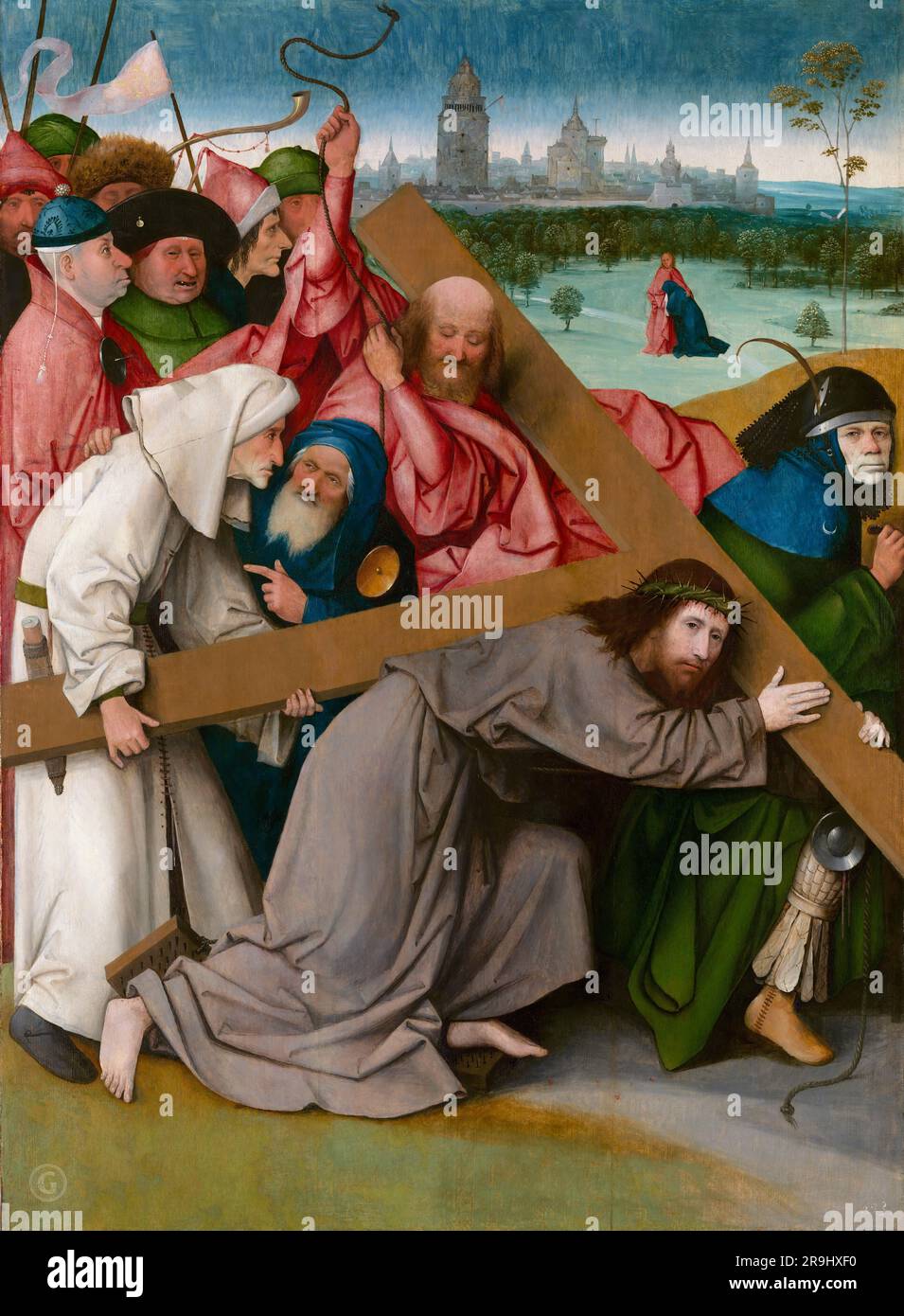 Christ carrying the cross bosch hi-res stock photography and images - Alamy