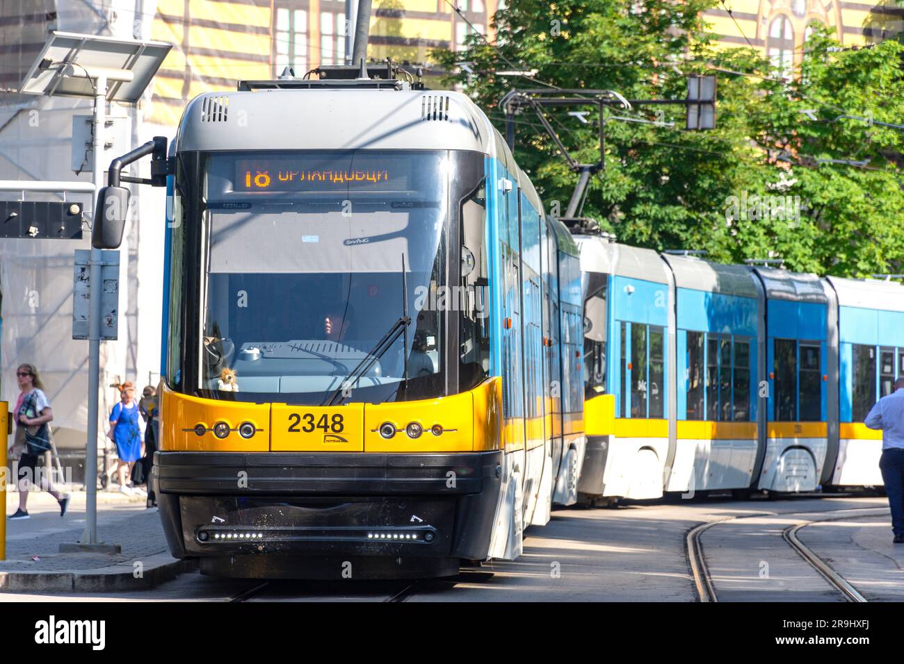 Sofia tram network trams transport transportation public carriag hi-res stock photography and ...