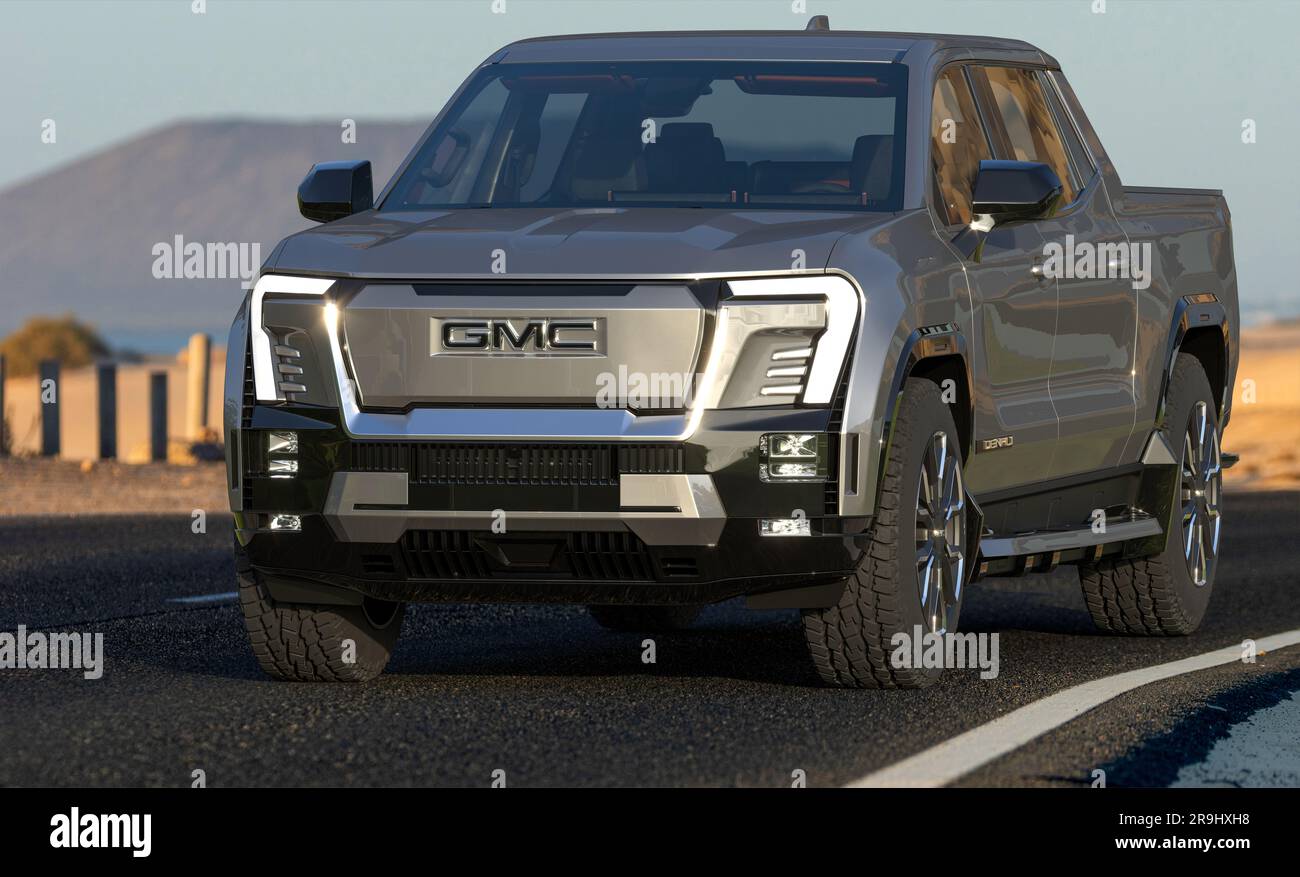 Gmc sierra ev denali hi-res stock photography and images - Alamy