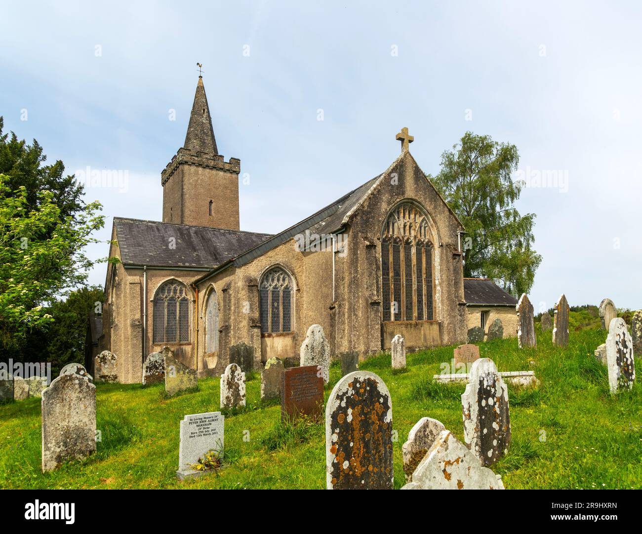 Village parish church of Blessed Virgin Mary, Rattery, south Devon ...