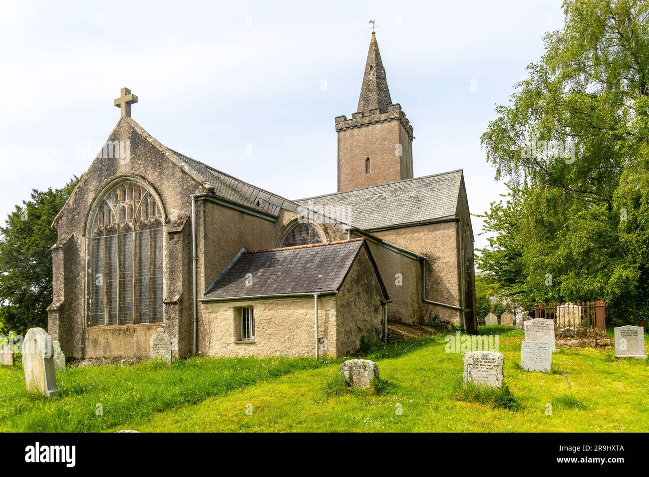 Village parish church of Blessed Virgin Mary, Rattery, south Devon ...