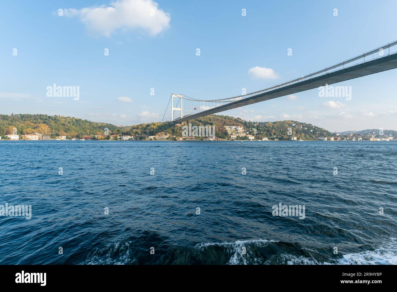 Bosphorus strait cruise Stock Photo - Alamy