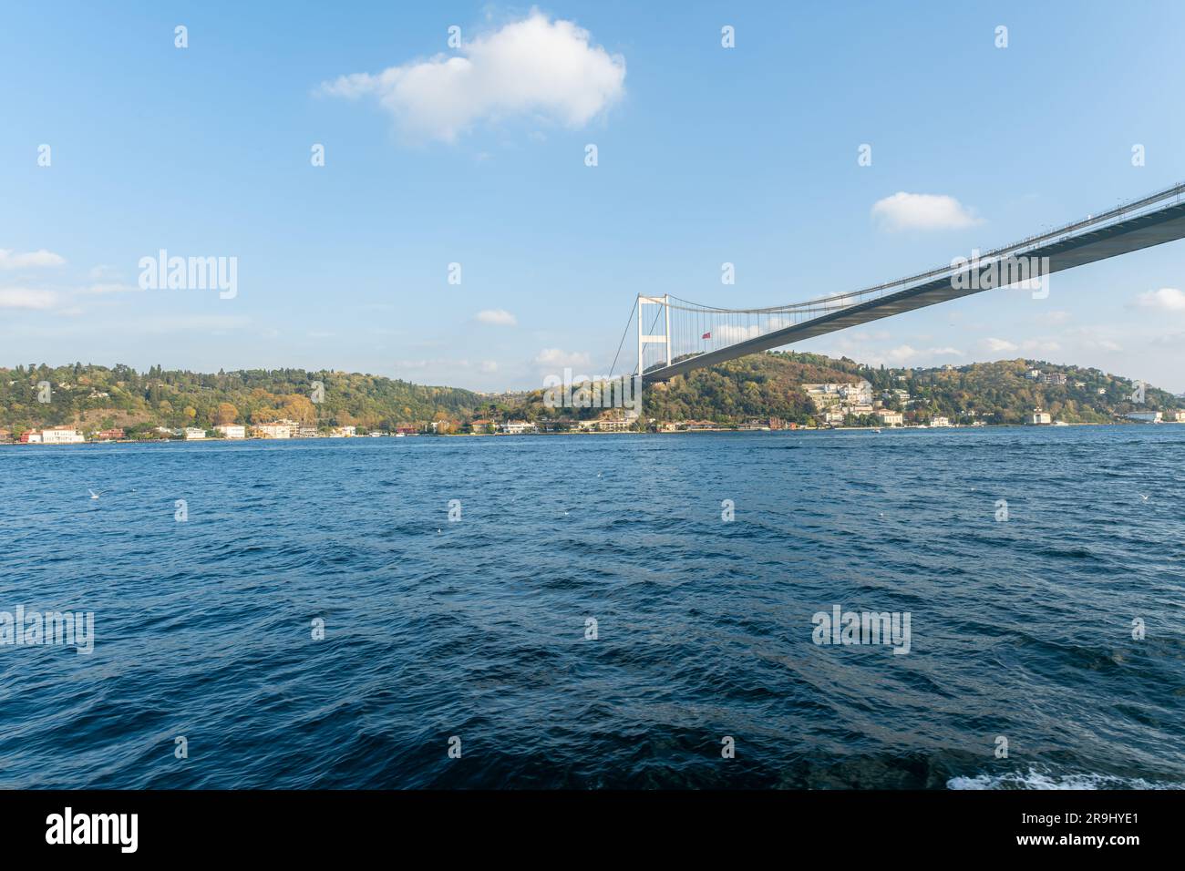 Bosphorus strait cruise Stock Photo - Alamy