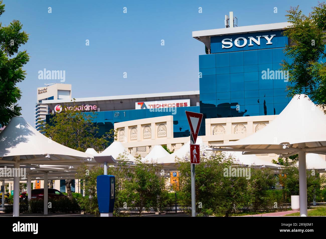 Dubai, UAE- 25062023: Sony office building exterior Stock Photo - Alamy