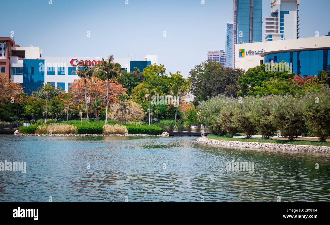 Dubai, UAE- 25062023: Canon office building exterior Stock Photo - Alamy