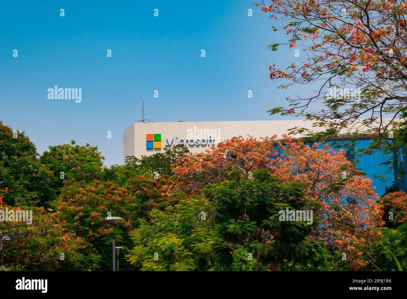 Dubai, UAE- 25062023: Microsoft office building Stock Photo - Alamy