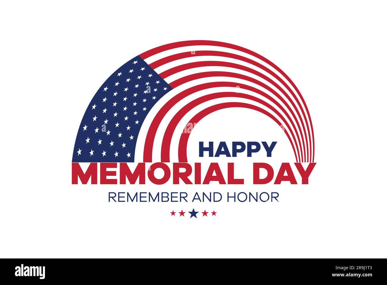 Memorial Day Sale Web Banner Happy Memorial Day Holiday Sale Post