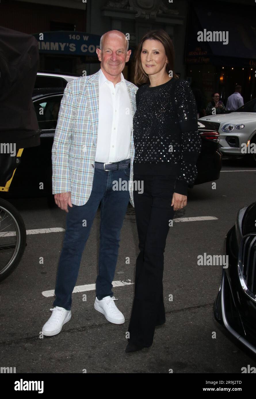 New York, NY, USA. 26th June, 2023. Jonathan Mark Tisch and Lizzie ...