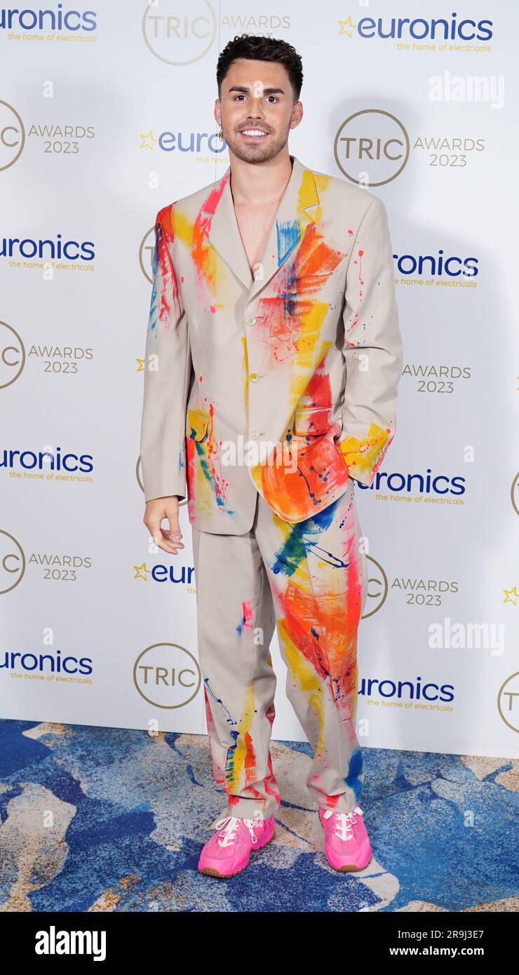 Joe Baggs attending the TRIC (The Television and Radio Industries Club ...