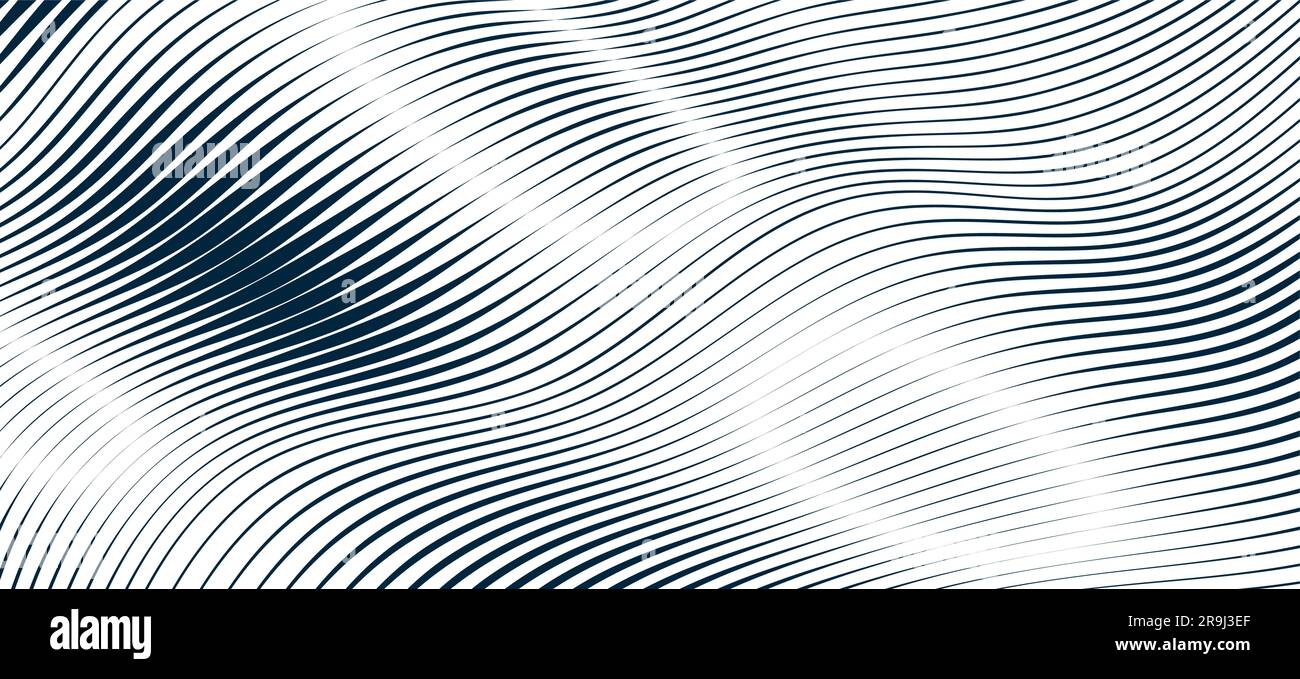 blue wavy lines background. abstract vector wallpaper Stock Vector ...