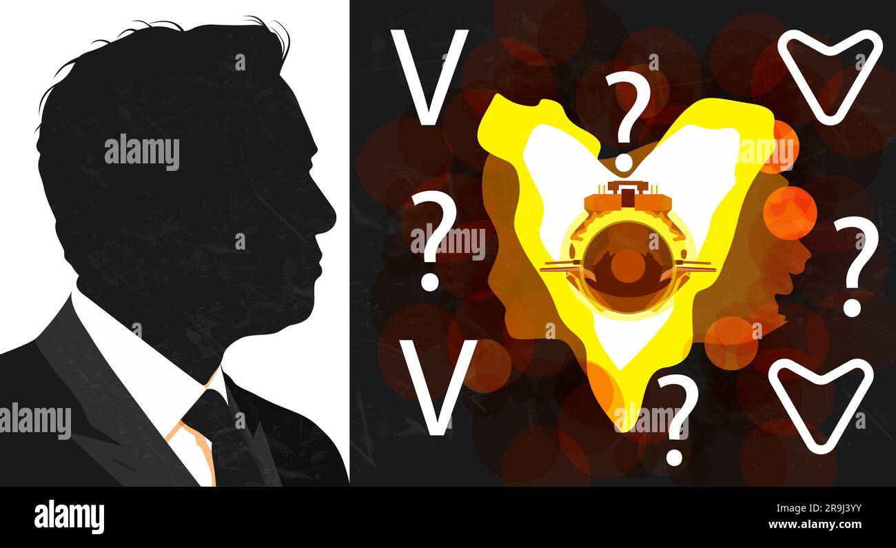 June 27, 2023, Elon Musk posted a new tweet. Profile of businessman ...